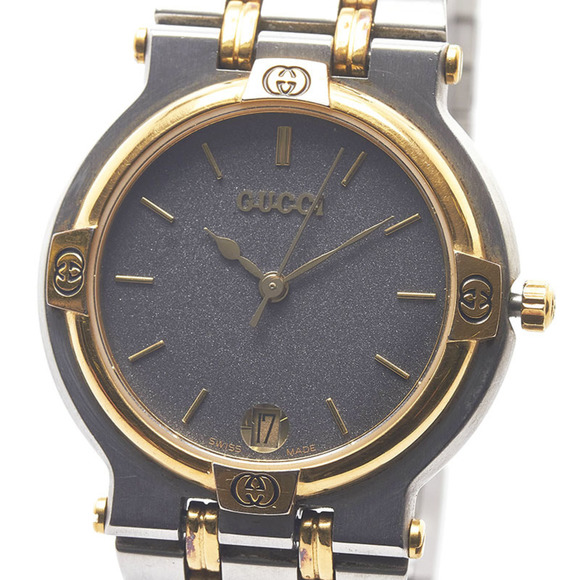 Gucci | Accessories | Gucci Combi Watch 900m Quartz Gray Dial Stainless ...